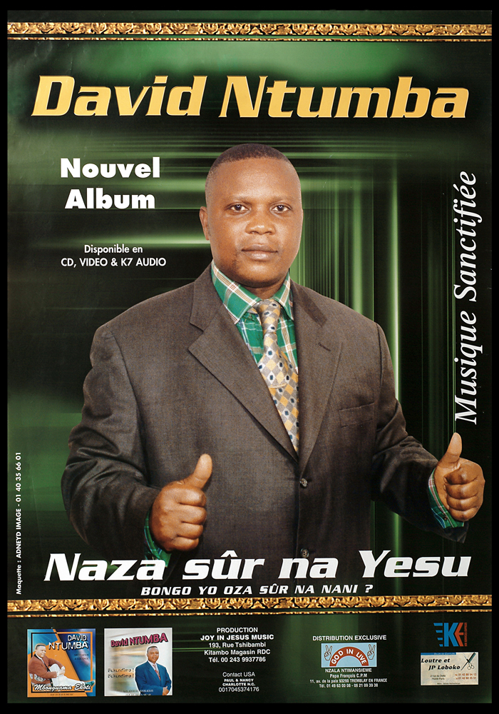 Ressource «David Ntumba. Nouvel album : Naza sûr na yesu.» -Odyss...